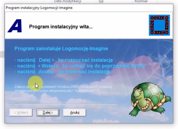 SP4 Iława - Informatyka klasy 6 i 7 - Instalowanie programu Logomocja